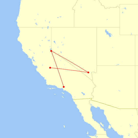 Route Map Allegiant Air Route Map Allegiant Air Current Nonstop